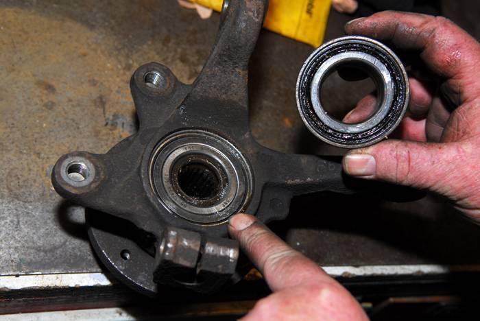 Cambio de los rodamientos de rueda en el automóvil, ¿cuándo y cómo ...