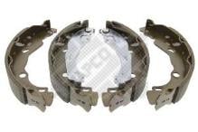 Jeu de 4 mâchoires de frein arrière CITROËN C3 III (B618) 1.2 VTi ...