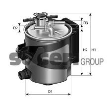Filtre à carburant RENAULT Scénic II 1.5 dCi 106cv au meilleur prix ...