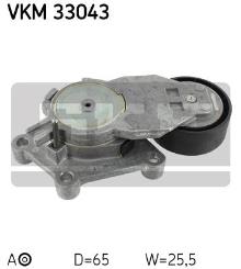 Galet tendeur de courroie d'accessoire CITROËN C3 I (FC/FN) Phase 2 1.4 ...