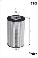 Filtre à huile MECAFILTER ELH4435 au meilleur prix - Oscaro