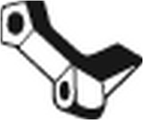 Silentbloc de suspension d'échappement BOSAL 255-102 au meilleur prix ...