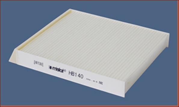 Filtre d'habitacle MISFAT FILTRATION ref. HB140 au meilleur prix - Oscaro