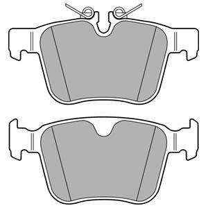 Jeu de 4 plaquettes de frein DELPHI LP3167 au meilleur prix - Oscaro.com