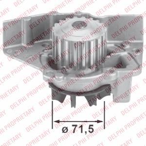 Pompe à eau DELPHI WP2503 au meilleur prix - Oscaro