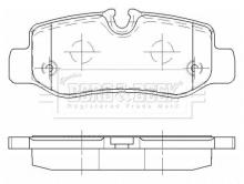 Jeu de 4 plaquettes de frein arrière MERCEDES-BENZ Classe V (447) V200 ...