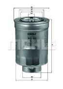Filtro combustible KNECHT FILTER KC 83 al mejor precio - Oscaro