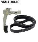 Juego de correas auxiliares servicios SKF VKMA 38410 al mejor precio ...