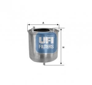 Filtre à carburant UFI FILTERS SPA 24.127.00 au meilleur prix - Oscaro.com