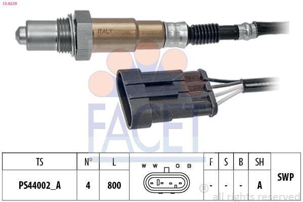 Sonde lambda FACET 10.8239 au meilleur prix - Oscaro