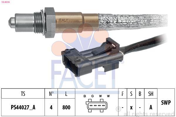 Sonde lambda FACET 10.8335 au meilleur prix - Oscaro