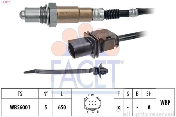 Sonde Lambda FACET 10 8417 Au Meilleur Prix Oscaro sonde-lambda-facet-10-8417-au-meilleur-prix-oscaro