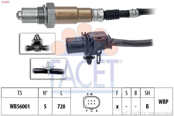 Sonde lambda FACET 10.8441 au meilleur prix - Oscaro