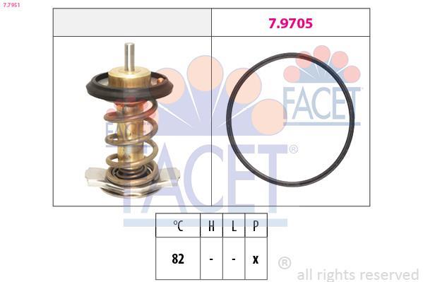 Thermostat d'eau FACET 7.7951 au meilleur prix - Oscaro