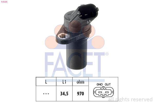 Sensor de revoluciones, control del motor FACET 9.0235 al mejor precio ... Sensor de revoluciones, control del motor FACET 9.0235 al mejor precio ...