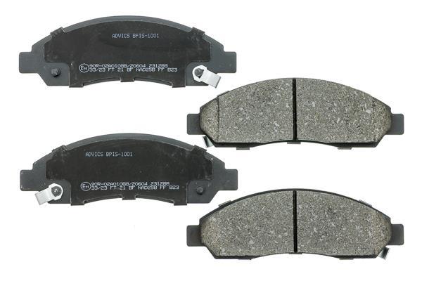Jeu de 4 plaquettes de frein AISIN BPIS-1001 au meilleur prix - Oscaro