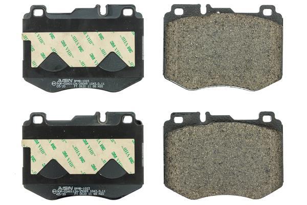 Jeu de 4 plaquettes de frein AISIN BPMB-1023 au meilleur prix - Oscaro