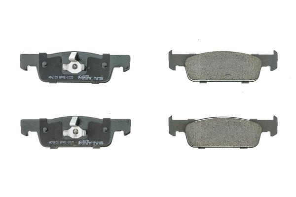 Jeu de 4 plaquettes de frein AISIN BPRE-1025 au meilleur prix - Oscaro
