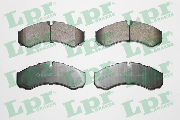 Jeu de 4 plaquettes de frein LPR 05P684 au meilleur prix - Oscaro