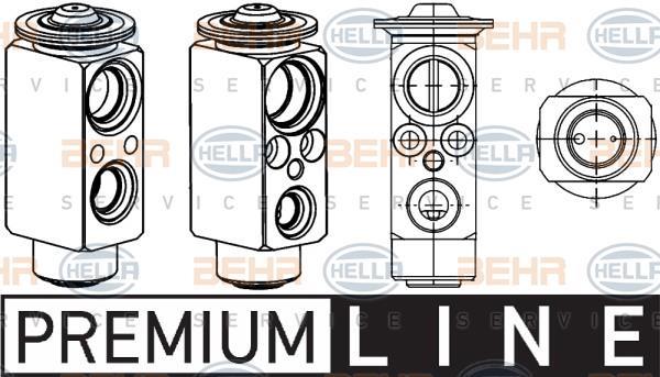 Válvula de expansión, aire acondicionado HELLA 8UW 351 234-431 al mejor ...