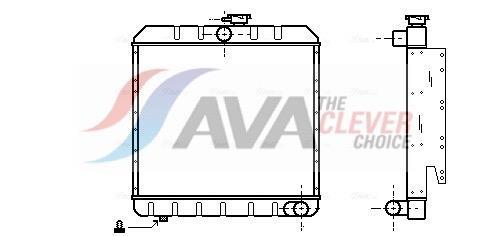 Radiateur moteur AVA Deutschland GmbH AU2008 au meilleur prix - Oscaro