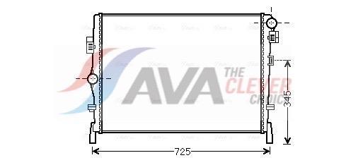 Radiateur moteur AVA Deutschland GmbH CR2105 au meilleur prix - Oscaro