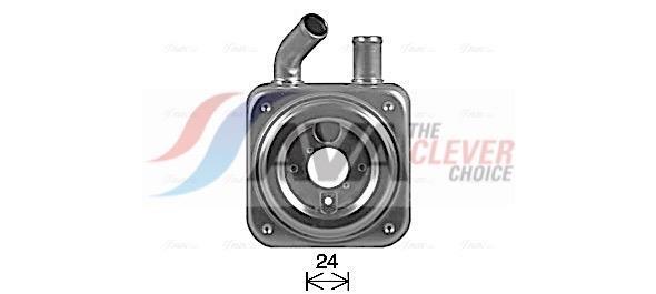 Radiador de aceite, aceite motor AVA Deutschland GmbH HY3584 al mejor ...