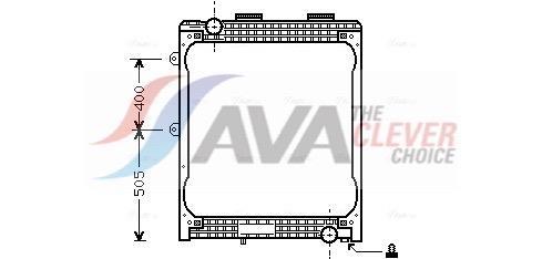 Radiateur moteur AVA Deutschland GmbH MN2007 au meilleur prix - Oscaro