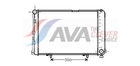 Radiateur moteur AVA Deutschland GmbH MS2067 au meilleur prix - Oscaro