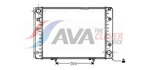 Radiateur moteur AVA Deutschland GmbH MS2100 au meilleur prix - Oscaro