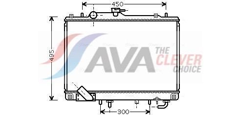 Radiateur moteur AVA Deutschland GmbH MT2157 au meilleur prix - Oscaro