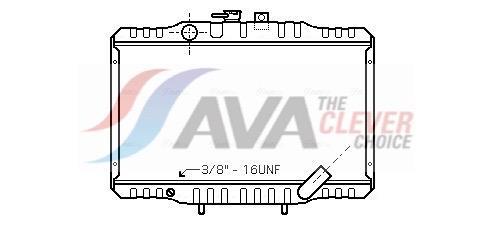 Radiateur moteur AVA Deutschland GmbH MTA2062 au meilleur prix - Oscaro