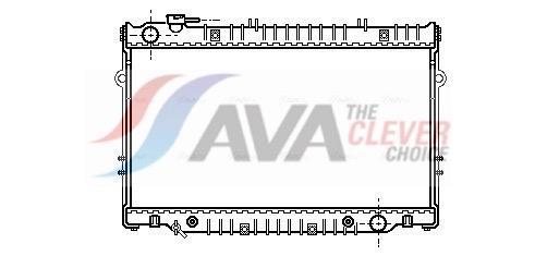 Radiateur moteur AVA Deutschland GmbH TO2222 au meilleur prix - Oscaro