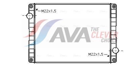 Radiateur moteur AVA Deutschland GmbH VL2051 au meilleur prix - Oscaro