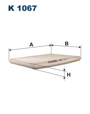 Filtre d'habitacle Filtron ref. K 1067 au meilleur prix - Oscaro