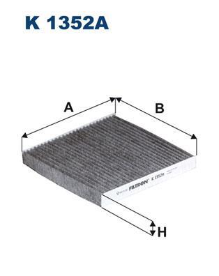 Filtre d'habitacle Filtron ref. K 1352A au meilleur prix - Oscaro