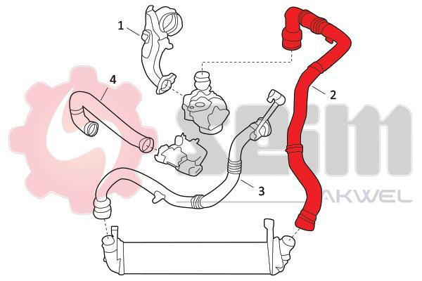 Durite de turbocompresseur SEIM 982083 au meilleur prix - Oscaro