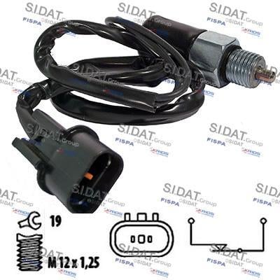 Contacteur de feu de recul SIDAT 3.234225 au meilleur prix - Oscaro