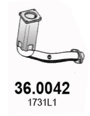 Catalyseur ASSO MARMITTE srl 36.0042 au meilleur prix - Oscaro