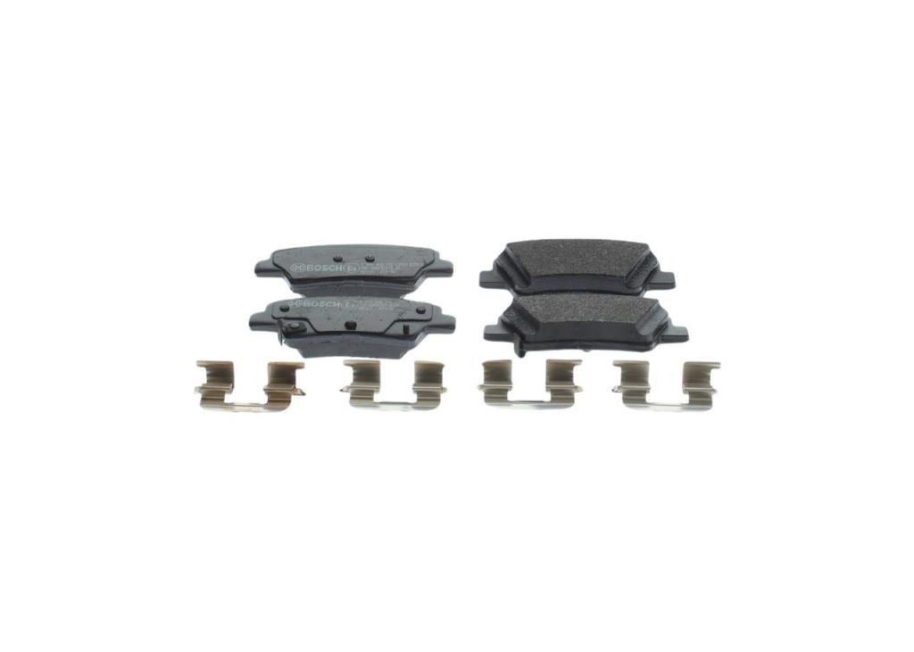Jeu de 4 plaquettes de frein BOSCH 0 986 460 172 au meilleur prix - Oscaro