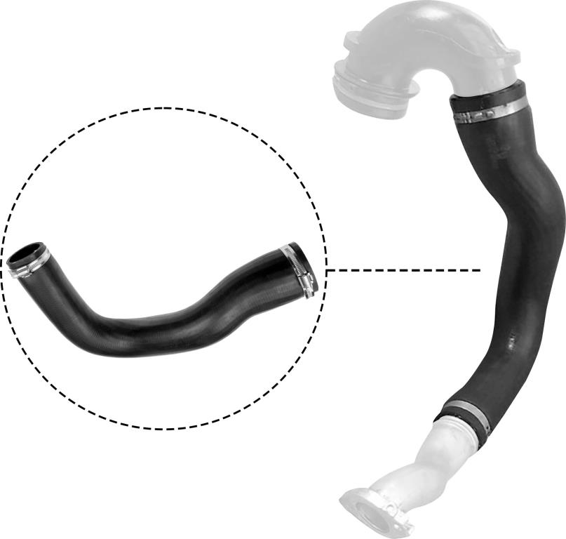 Durite de turbocompresseur GATES 09-0168 au meilleur prix - Oscaro