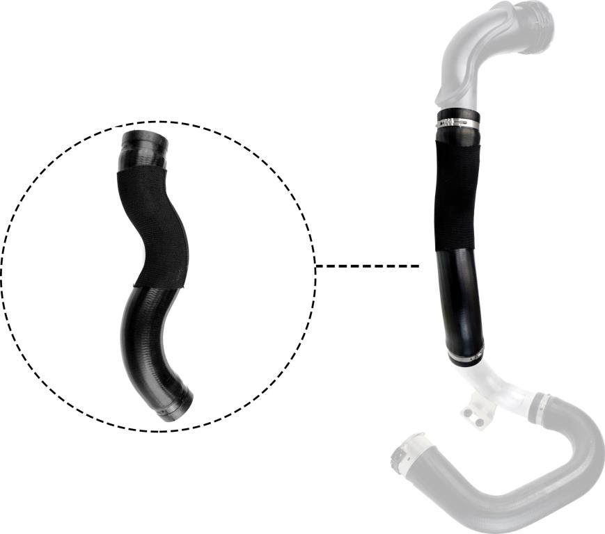 Durite de turbocompresseur GATES 09-0701 au meilleur prix - Oscaro