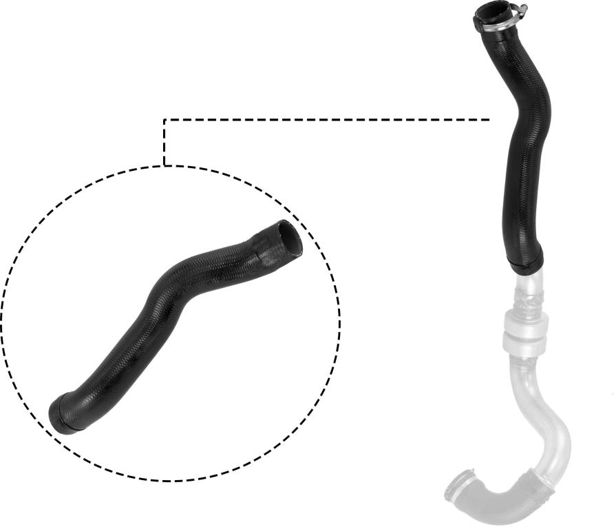 Durite de turbocompresseur GATES 09-0808 au meilleur prix - Oscaro