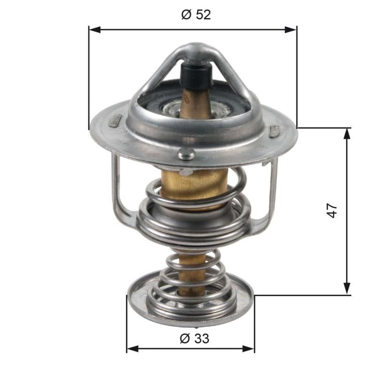 Thermostat d'eau GATES TH30580G1 au meilleur prix - Oscaro