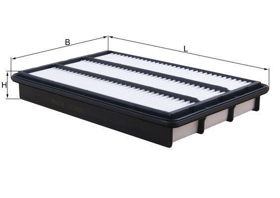 Filtre à air KNECHT FILTER LX 2885 au meilleur prix - Oscaro