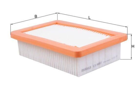 Filtre à air KNECHT FILTER LX 4067 au meilleur prix - Oscaro