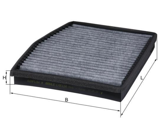 Filtre d'habitacle KNECHT FILTER 76889133 - ref. LAK 124 au meilleur ...