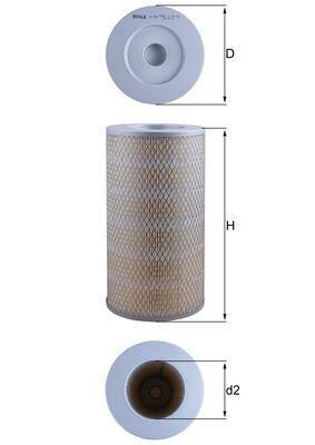 Filtre à air KNECHT FILTER LX 941 au meilleur prix - Oscaro