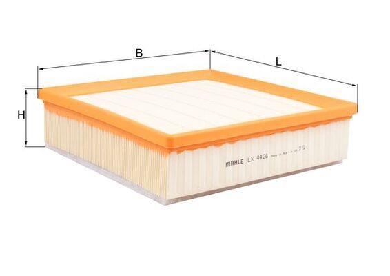 Filtre à air KNECHT FILTER LX 4426 au meilleur prix - Oscaro