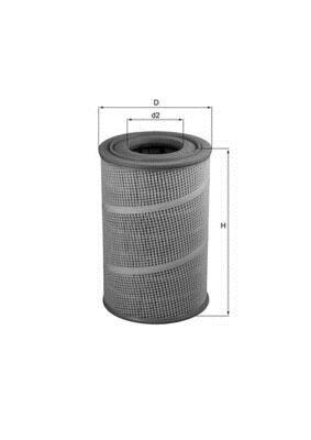 Filtre à air KNECHT FILTER LX 560/1 au meilleur prix - Oscaro